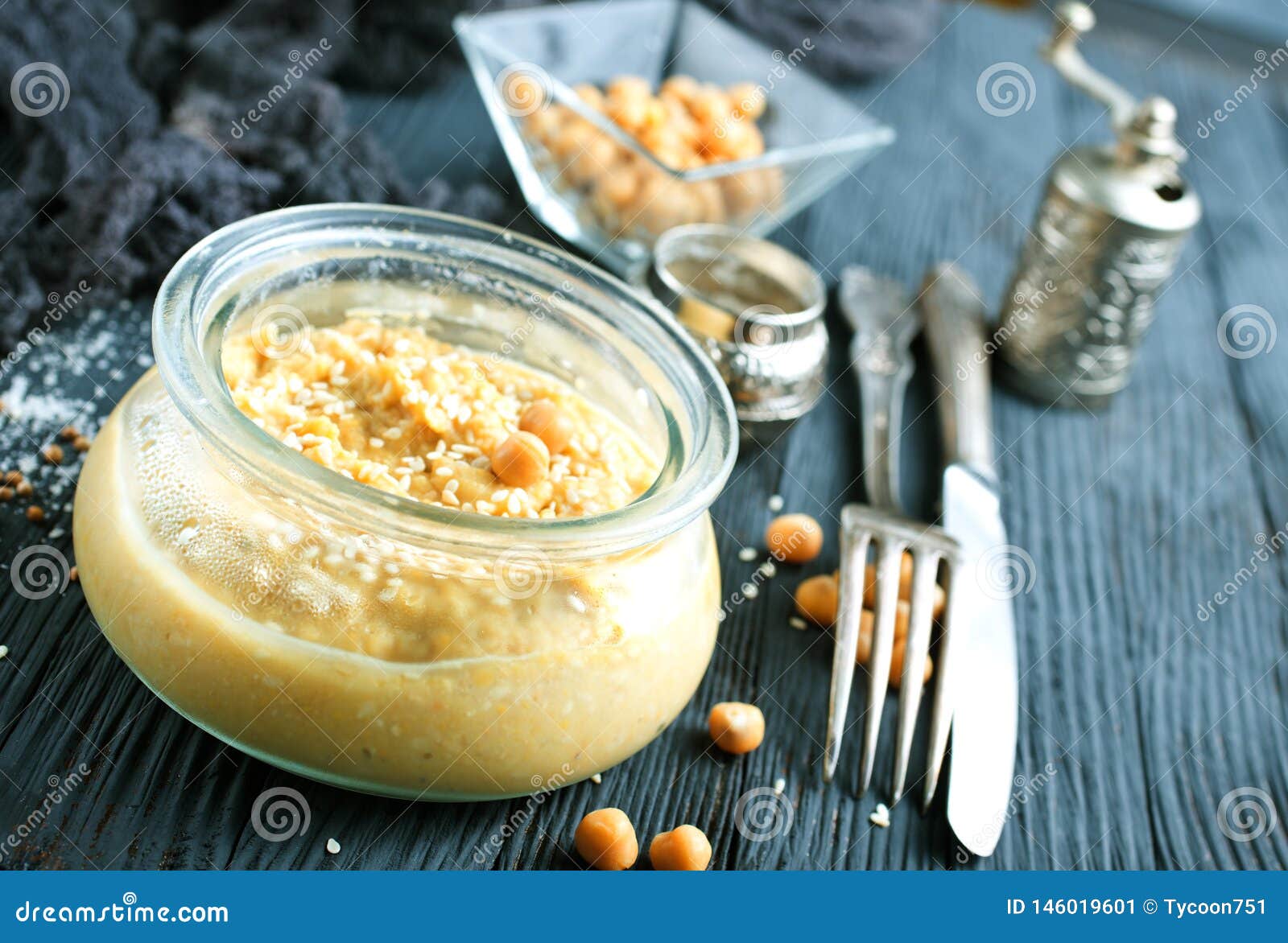 Hummus stock image. Image of bean, light, cuisine, arabic - 146019601
