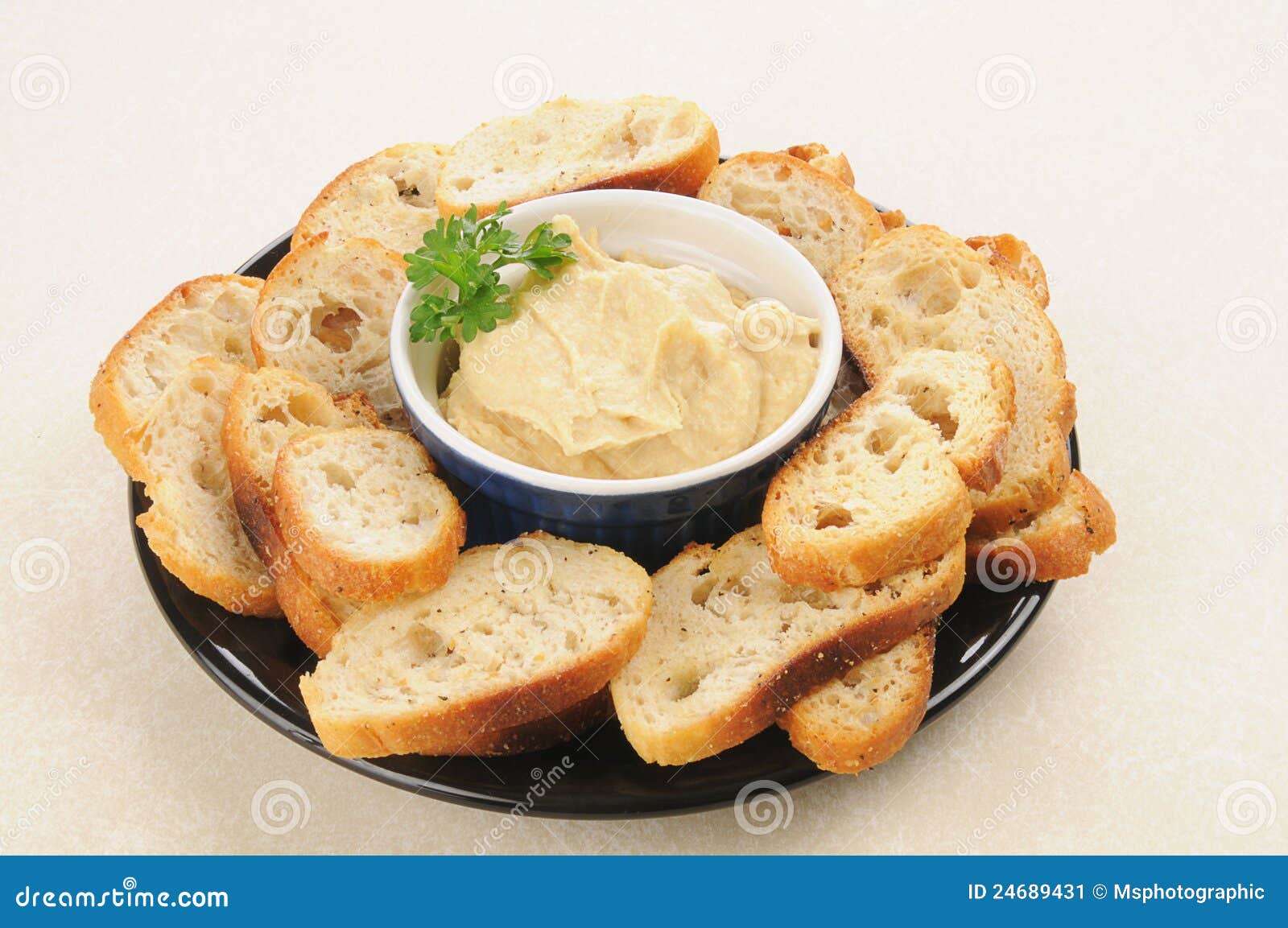 Hummus snack plate stock image. Image of appetizer, humus - 24689431