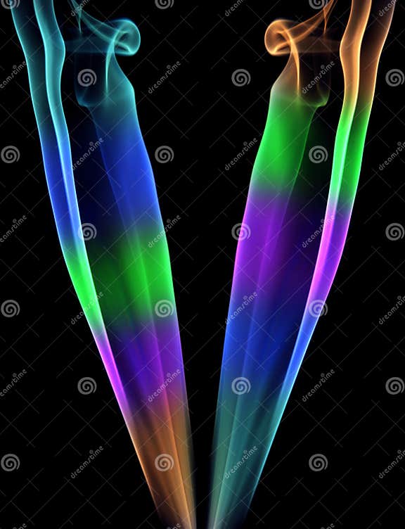 Humo imagen de archivo. Imagen de enrollamiento, arte - 1677875