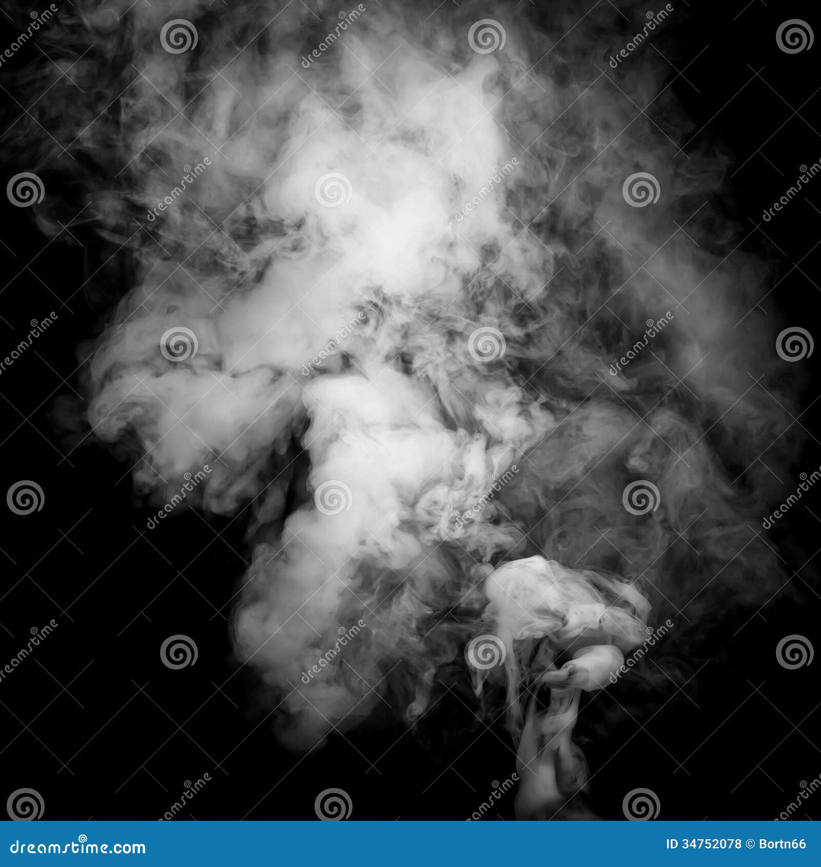 Humo foto de archivo. Imagen de misterio, humo, secuencia - 34752078