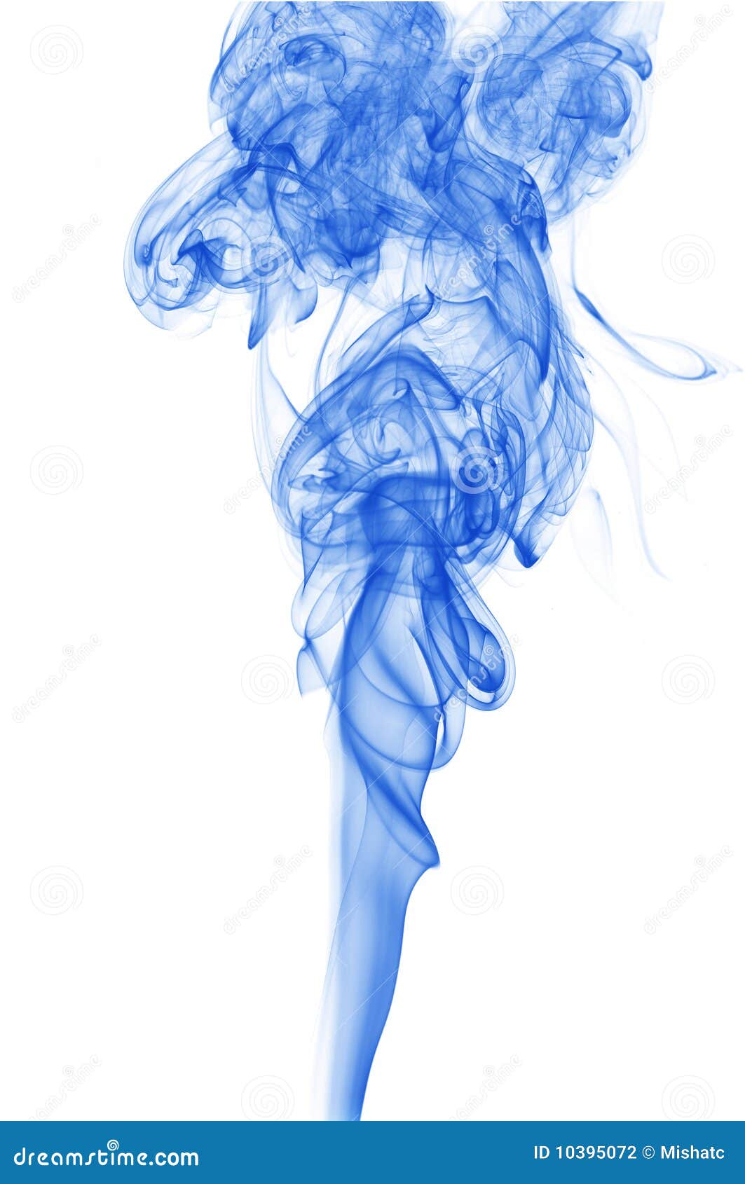 Humo azul stock de ilustración. Ilustración de rojo, magia - 10395072