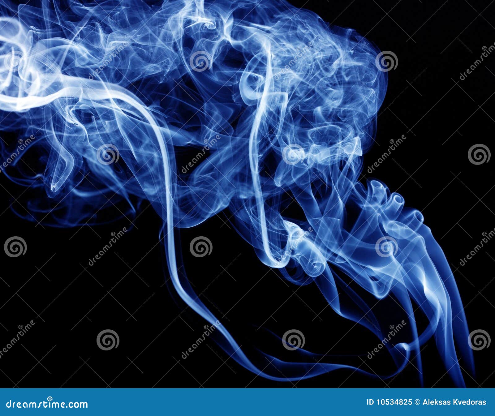 Humo azul imagen de archivo. Imagen de aire, wallpaper - 10534825