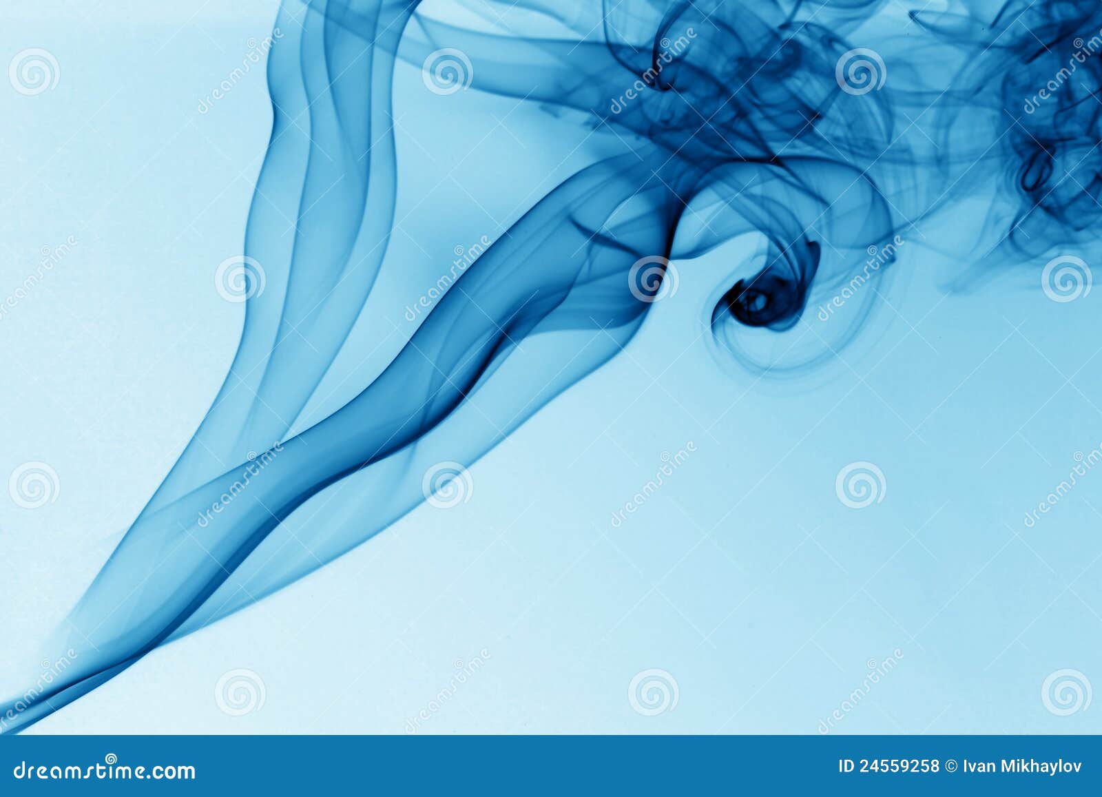 Humo azul foto de archivo. Imagen de detalle, sedoso - 24559258