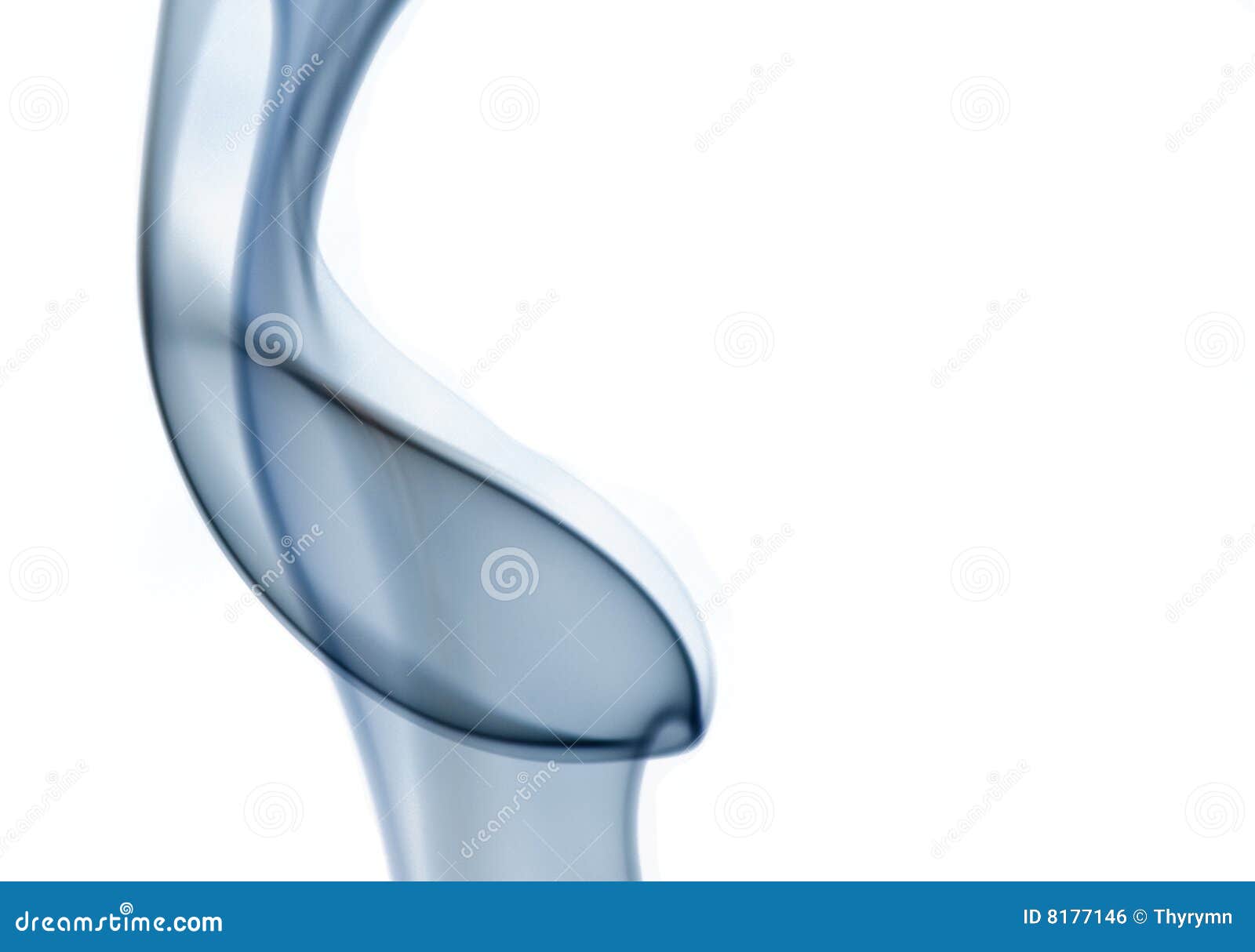 Humo azul foto de archivo. Imagen de suave, extracto, fumador - 8177146