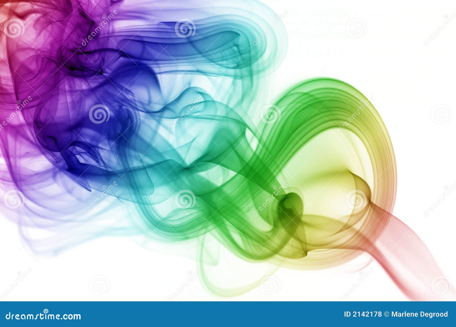Humo circular foto de archivo. Imagen de multicolor, giro - 2142178