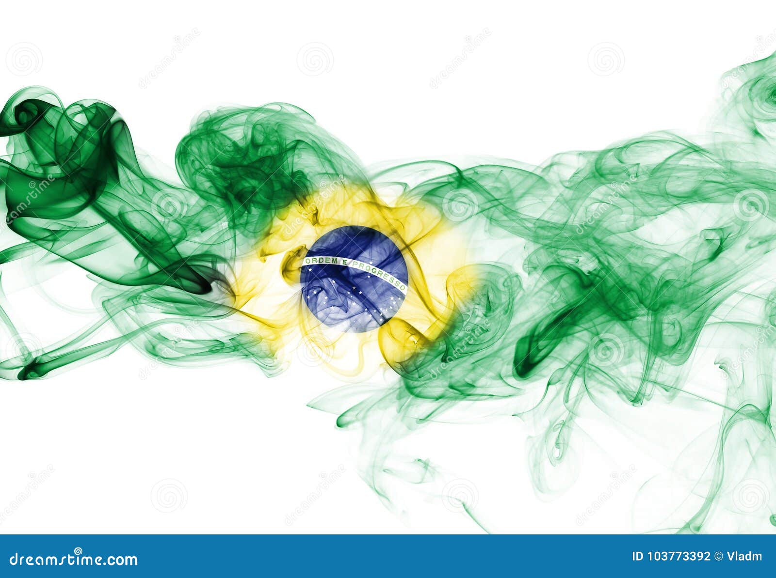 Humo De La Bandera Del Brasil Foto de archivo - Imagen de original ...