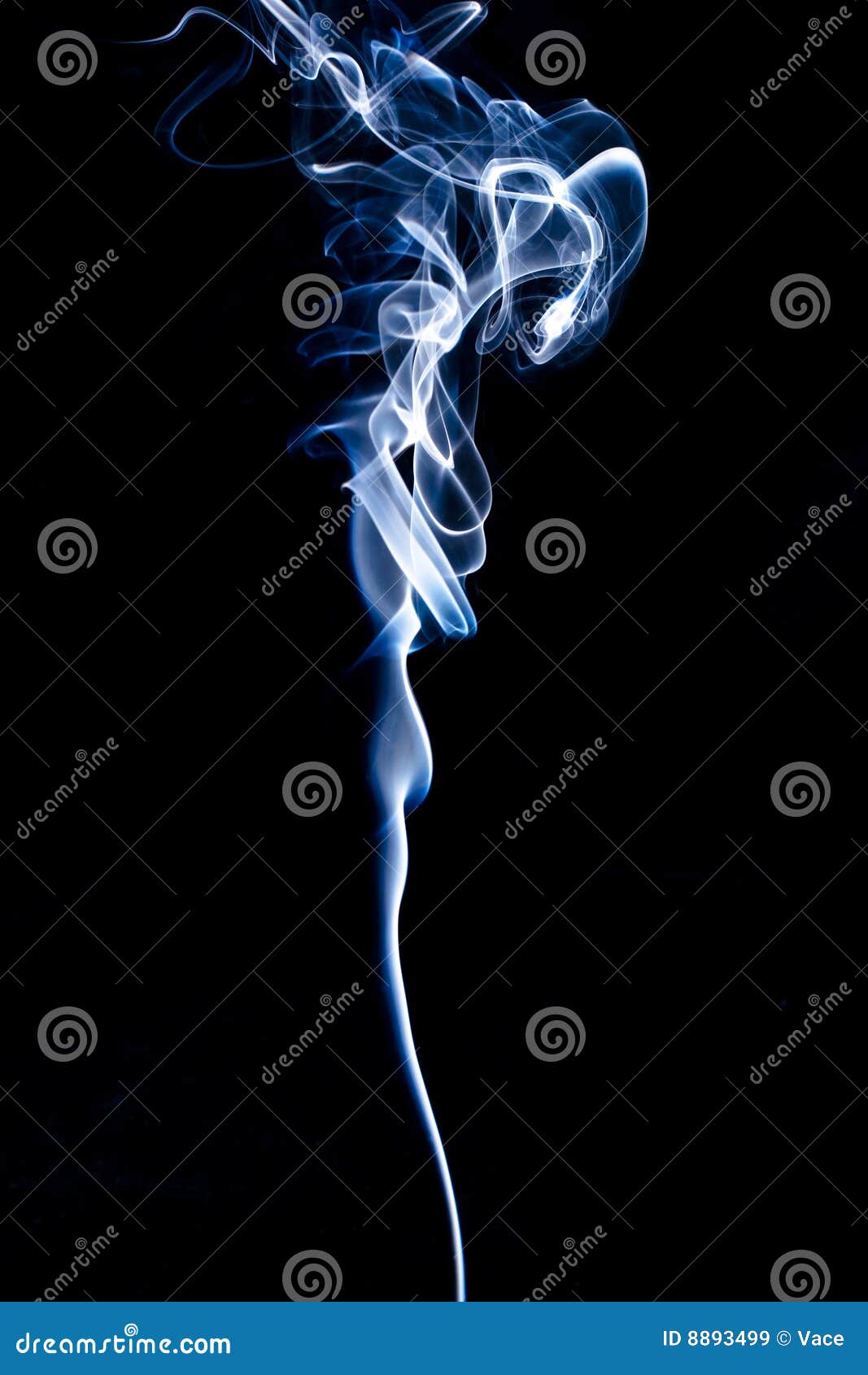 Humo en negro imagen de archivo. Imagen de imagen, modelo - 8893499