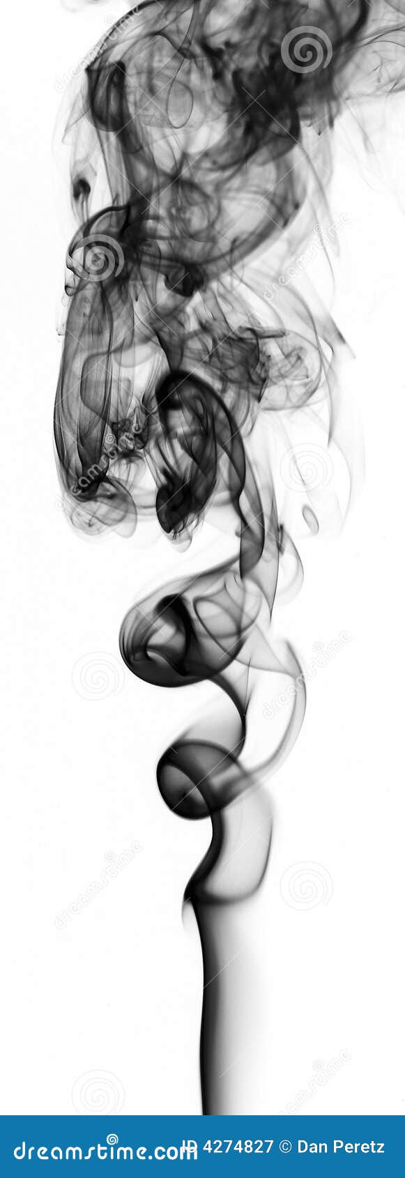 Humo negro stock de ilustración. Ilustración de delicado - 4274827