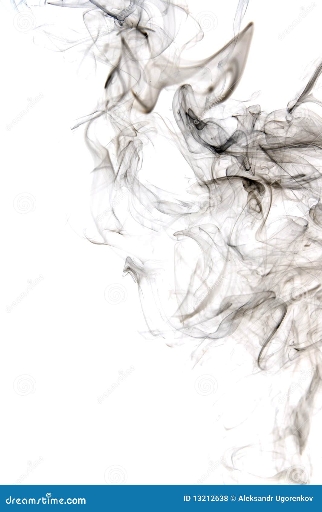 Humo Negro Aislado En Blanco Foto de archivo - Imagen de alcohol, quema ...