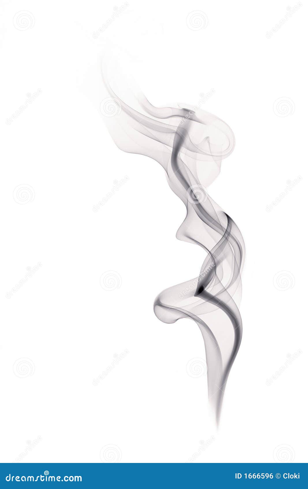 Humo negro de la fragancia foto de archivo. Imagen de onda - 1666596