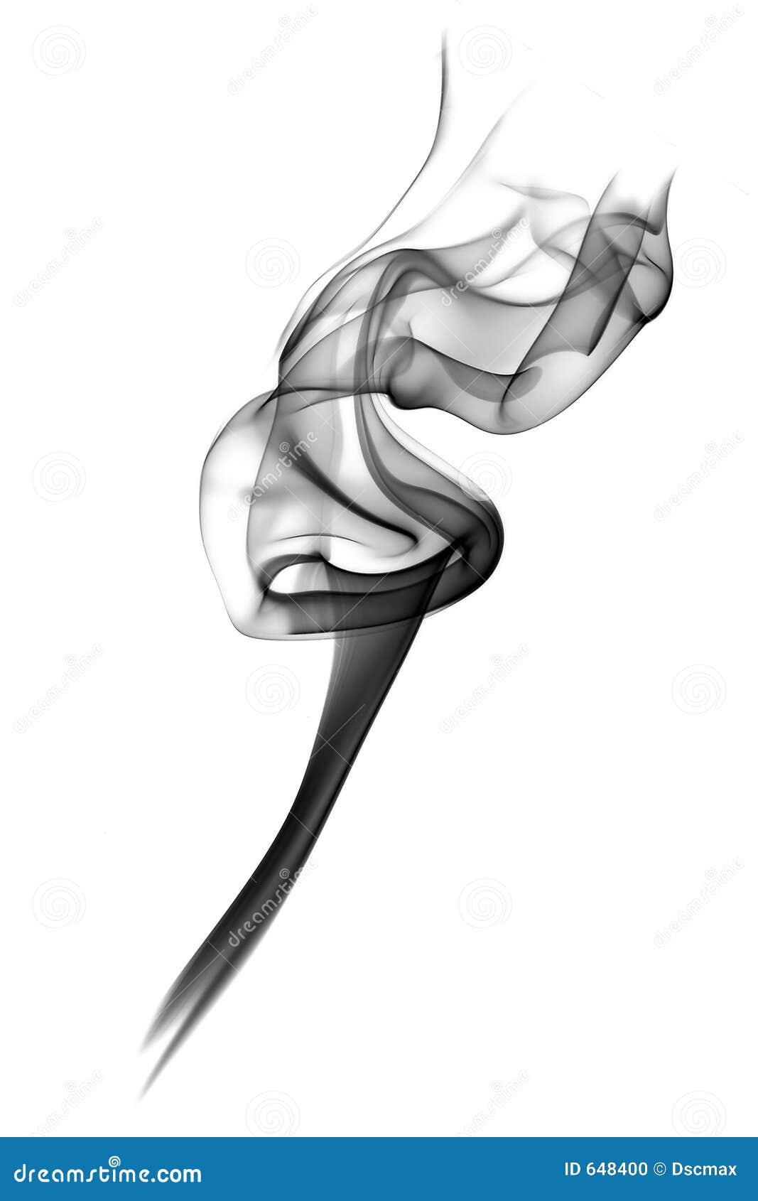 Humo Negro Del Incienso Foto de archivo - Imagen: 648400