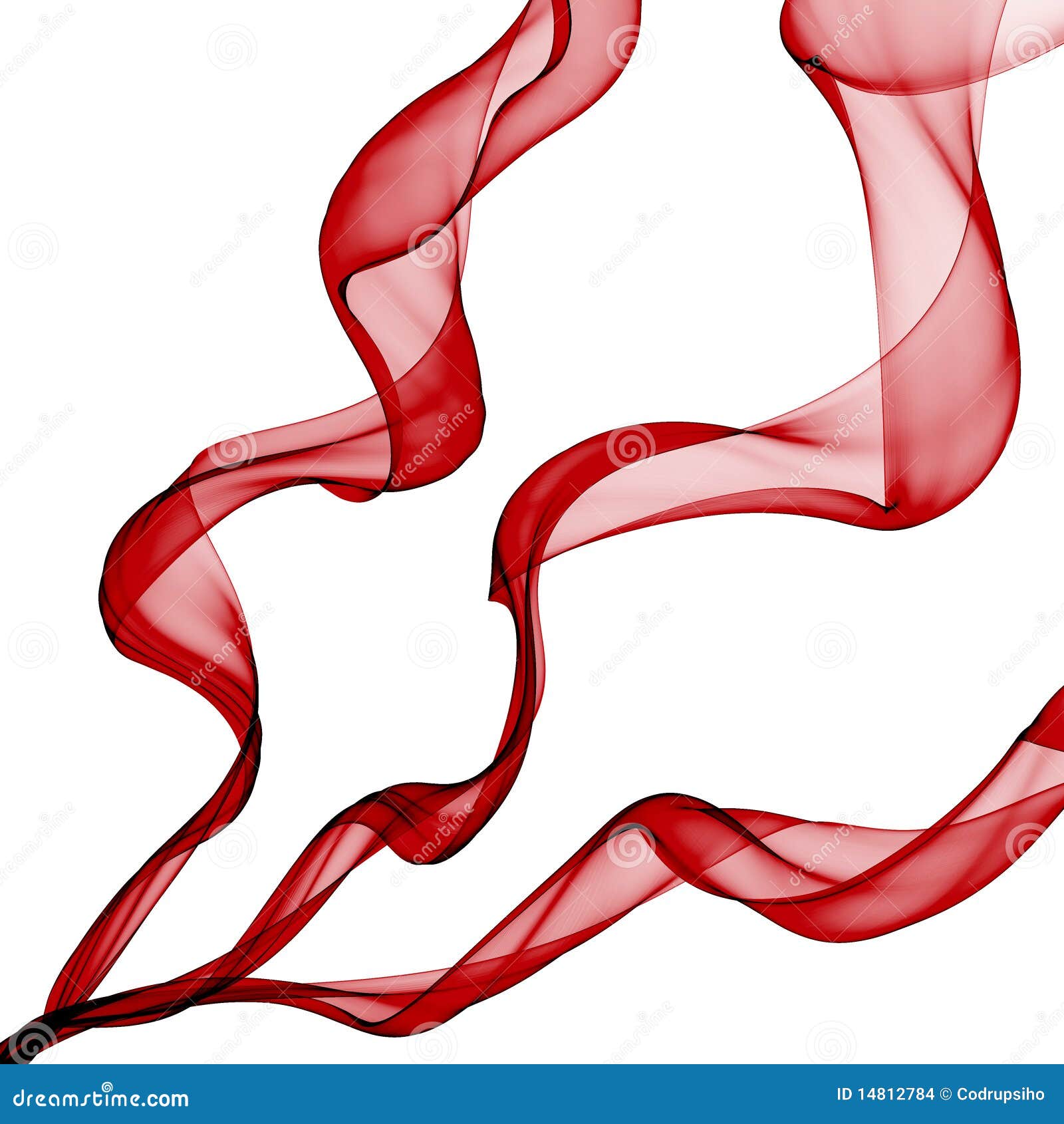 Humo rojo stock de ilustración. Ilustración de moderno - 14812784