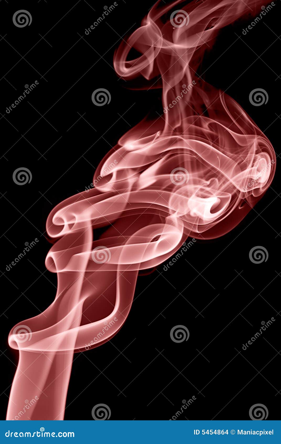 Humo rojo foto de archivo. Imagen de perfumado, modelo - 5454864