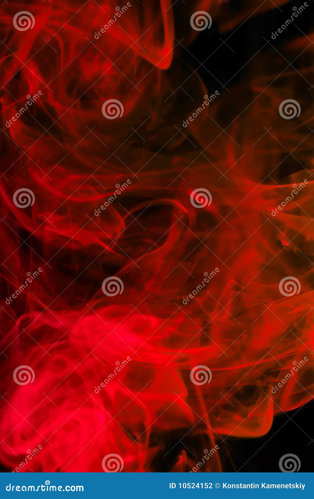 Humo rojo abstracto foto de archivo. Imagen de forma - 10524152