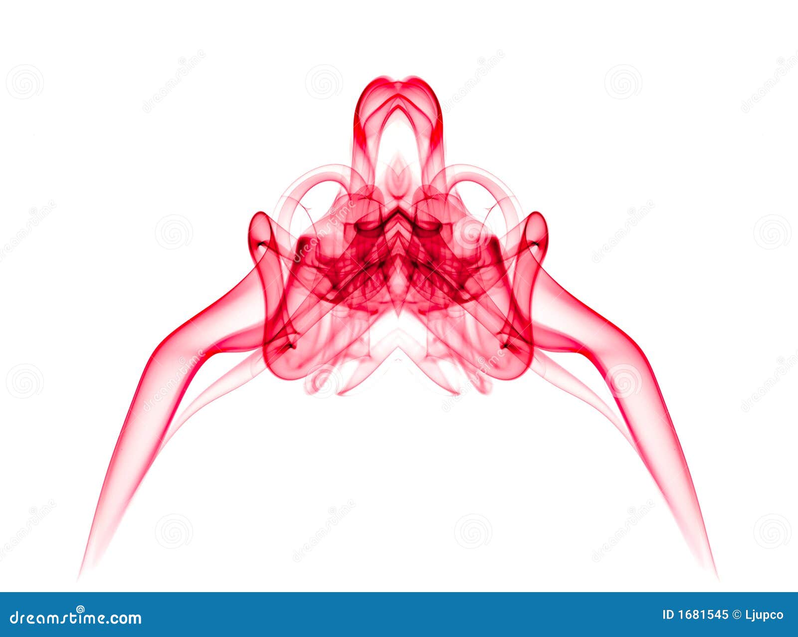 Humo rojo abstracto imagen de archivo. Imagen de liso - 1681545