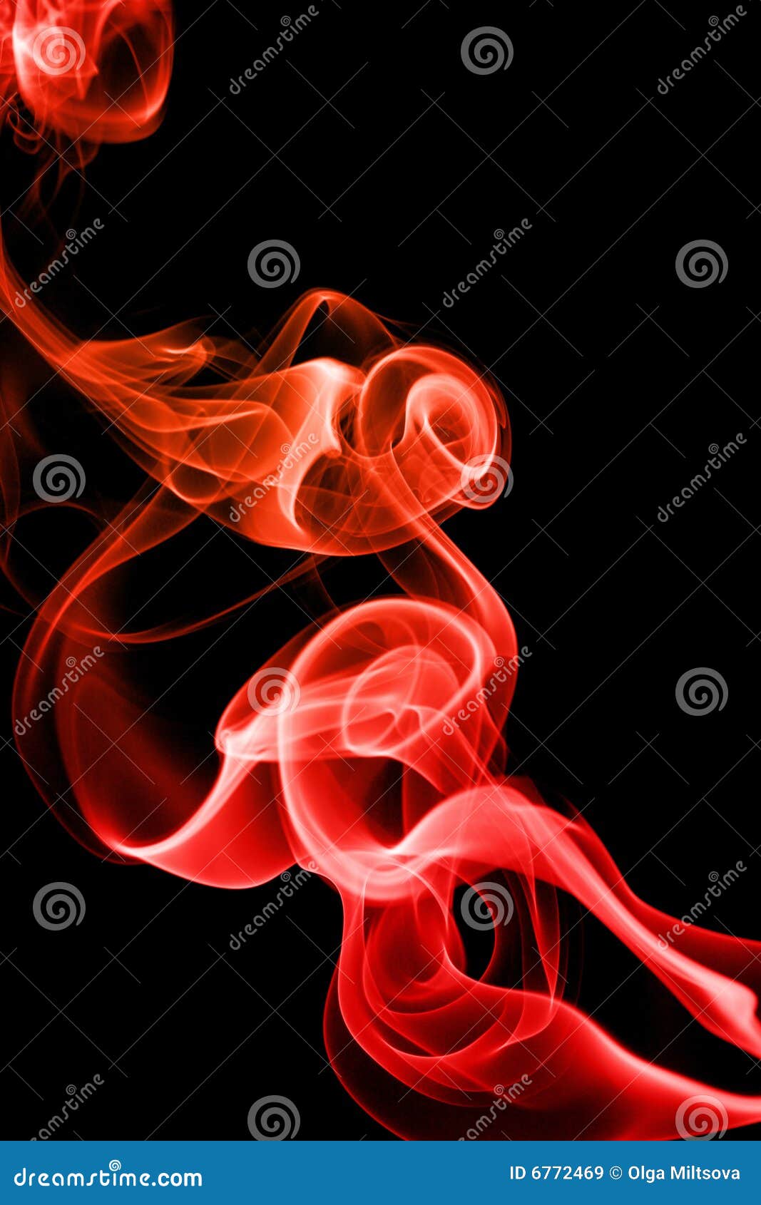 Humo rojo abstracto imagen de archivo. Imagen de negro - 6772469