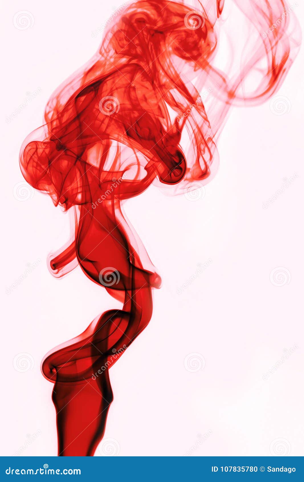 Humo Rojo En El Fondo Blanco Foto de archivo - Imagen de fondo ...