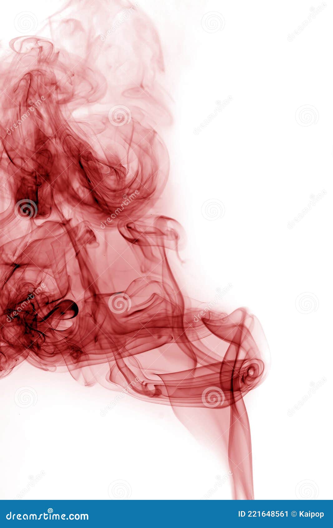 Humo rojo imagen de archivo. Imagen de rojo, contexto - 221648561