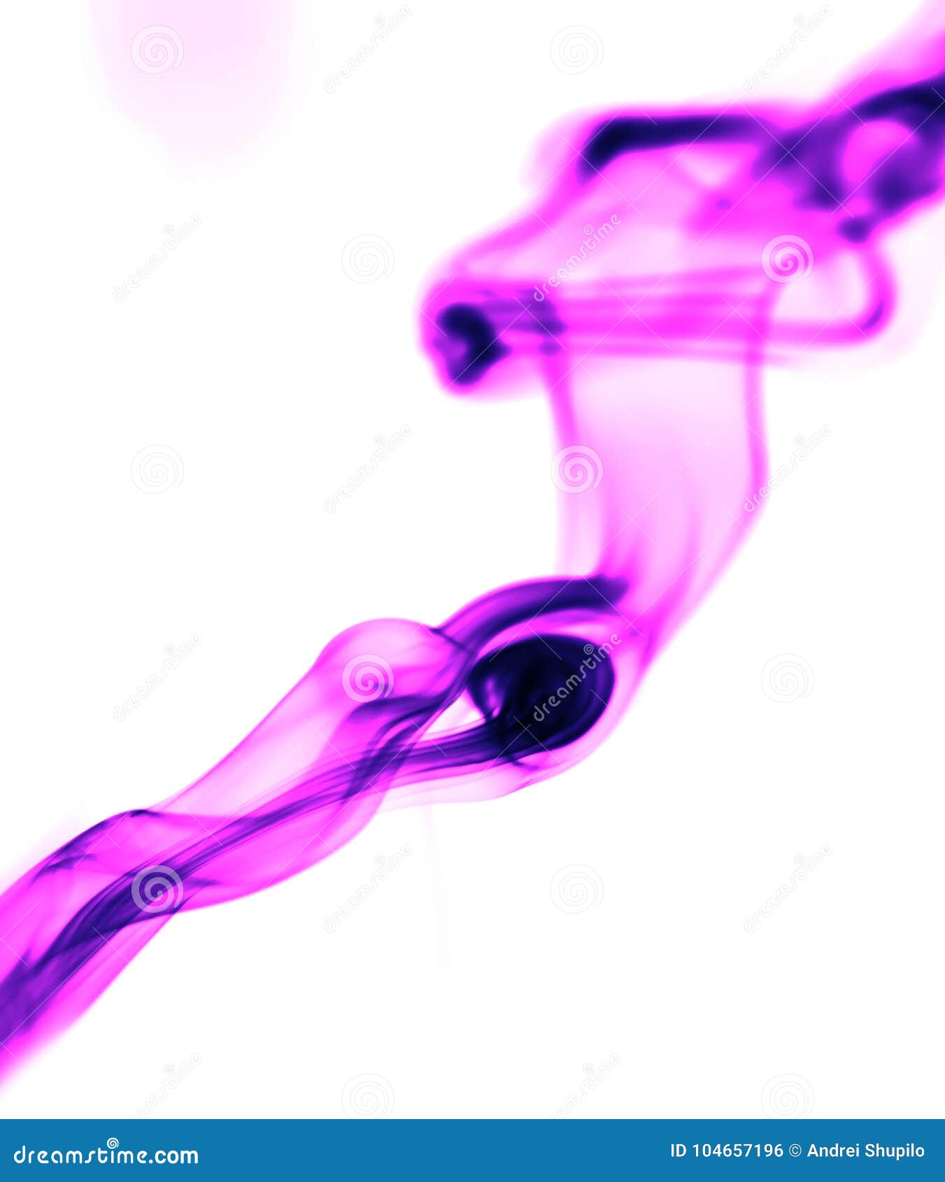 Humo Rosado En El Fondo Blanco Foto de archivo - Imagen de curva, fondo ...