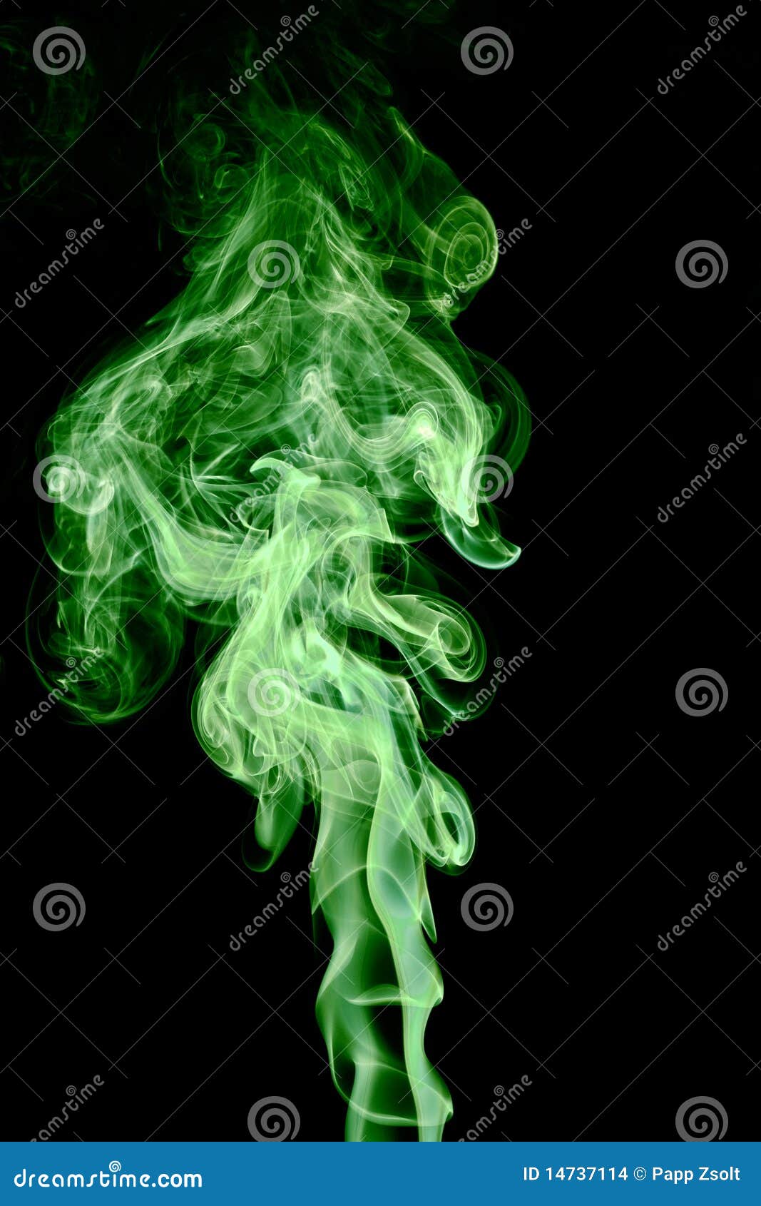 Humo verde foto de archivo. Imagen de alto, aleatorio - 14737114