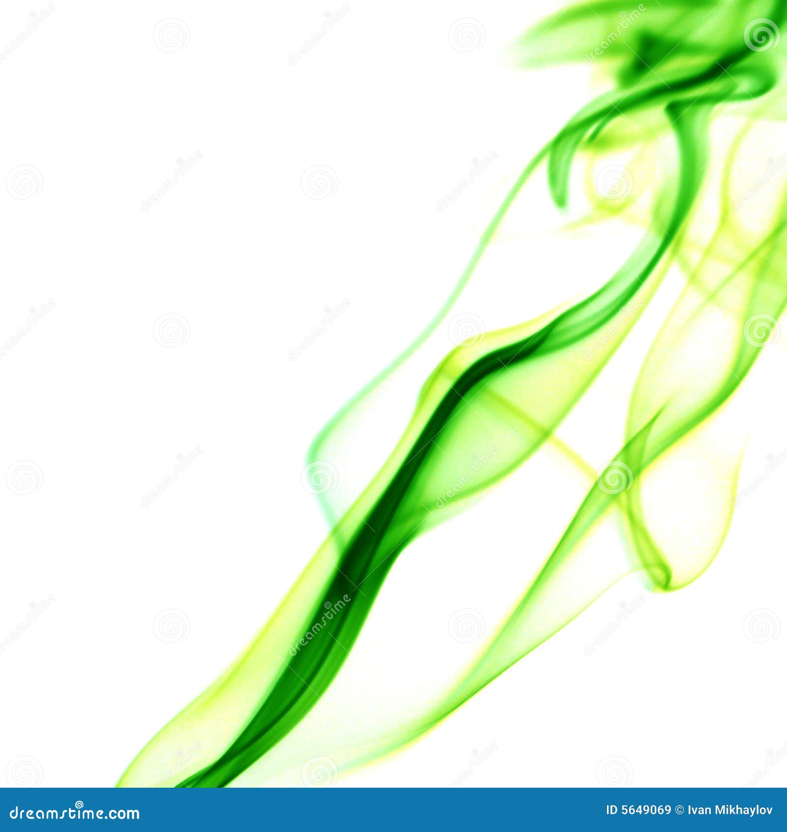 Humo verde imagen de archivo. Imagen de fuego, incienso - 5649069