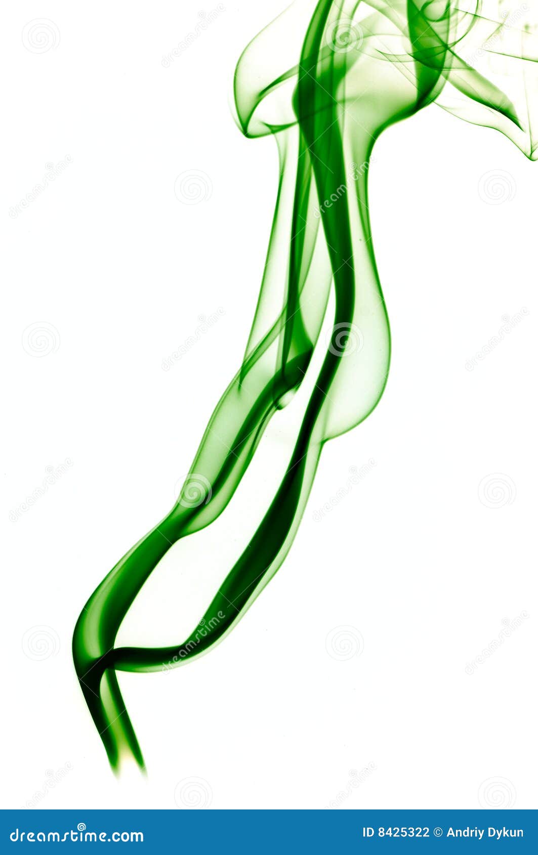 Humo verde stock de ilustración. Ilustración de arte, elegante - 8425322