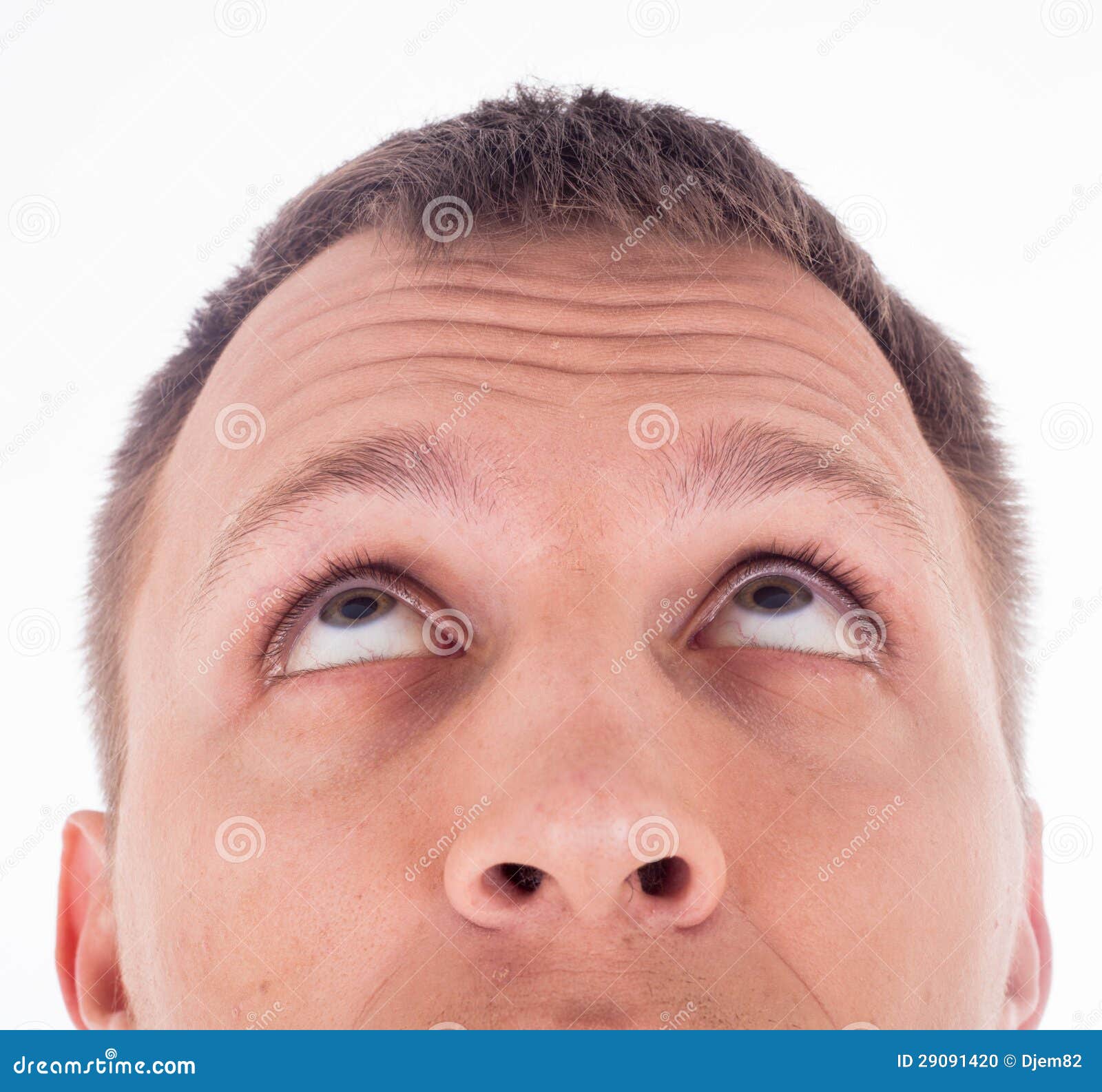 Humorous Grimacing Young Man Stock Photo - Image of emotions, clowning ...