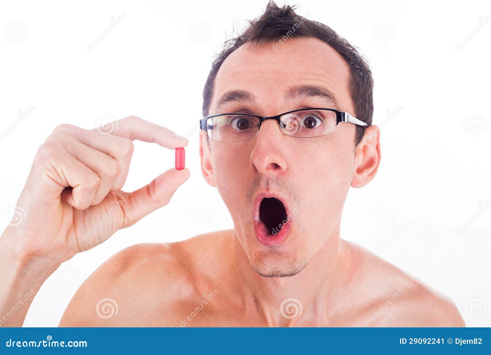 Humorous Grimacing Young Man Stock Image - Image of positive, grimacing ...