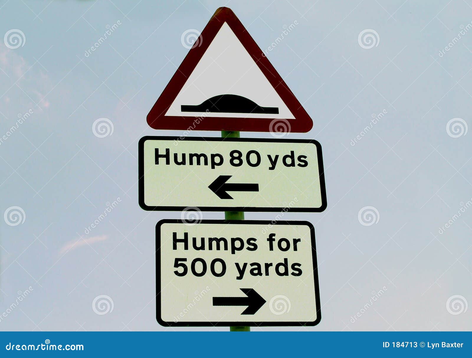 Hump Sign stock image. Image of street, sign, triangle - 184713