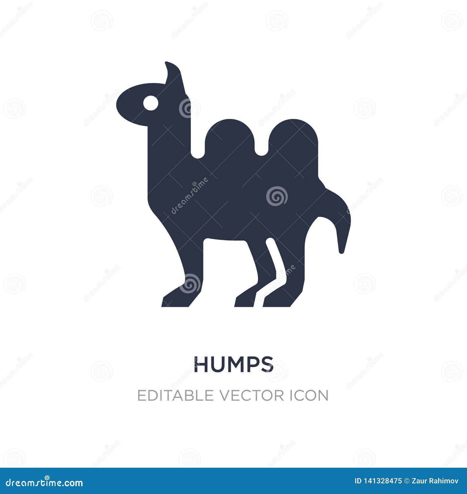 Humps Icon on White Background. Simple Element Illustration from ...