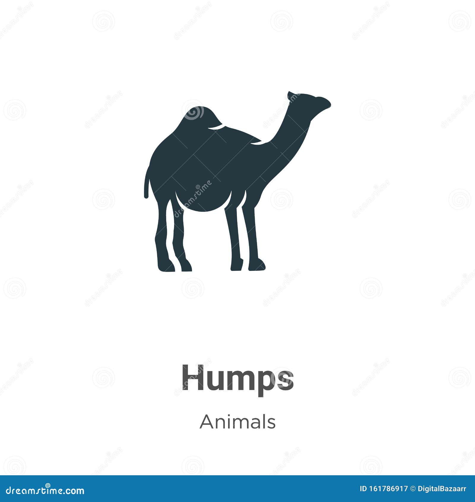 Humps Vector Icon On White Background. Flat Vector Humps Icon Symbol ...