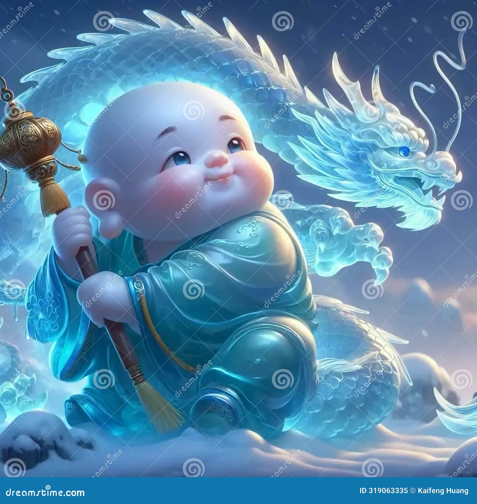 Humpty Dumpty and dragon stock illustration. Illustration of cute ...