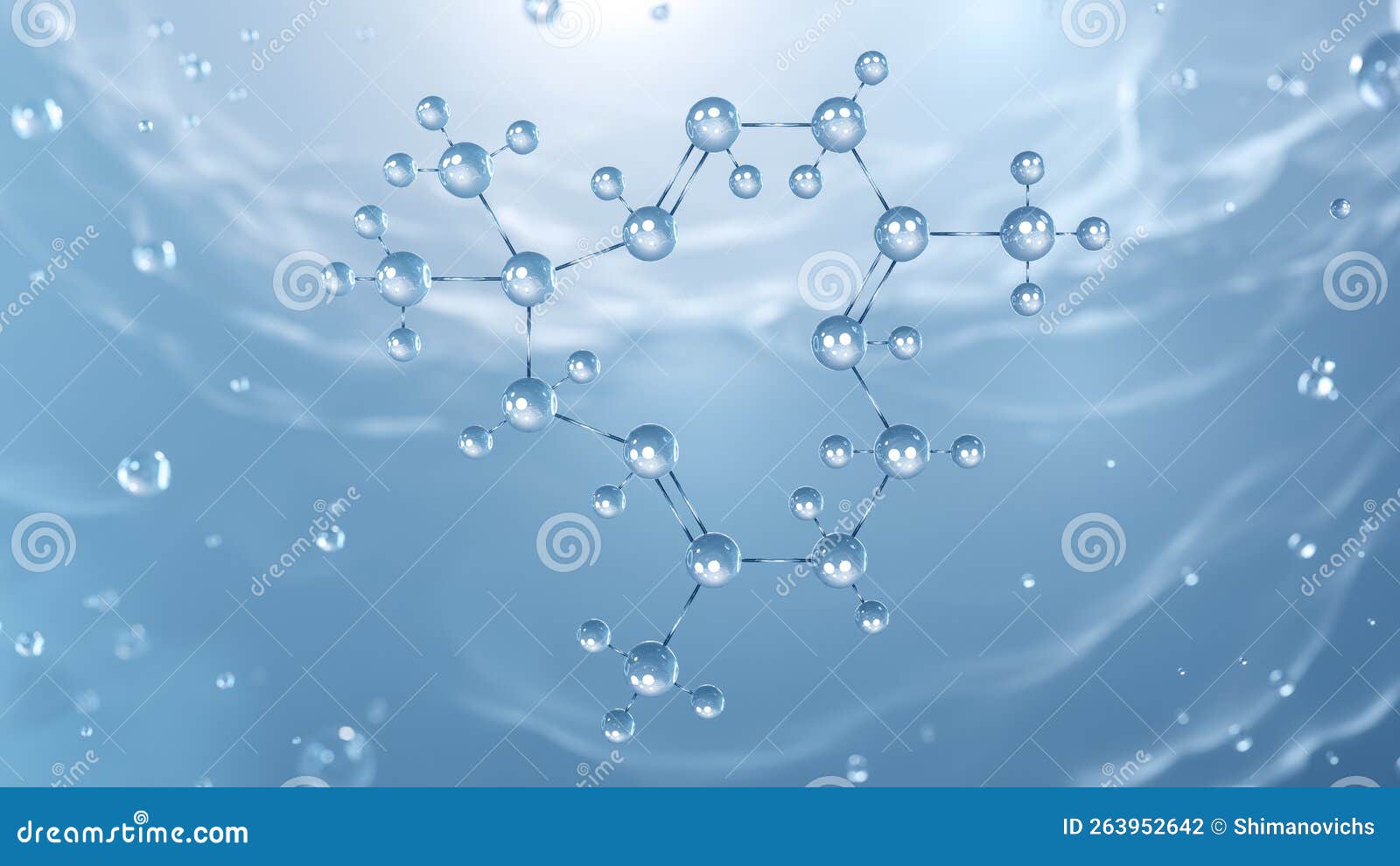Cannabinol CBN Molecule Written On The White Board. Structural Chemical ...