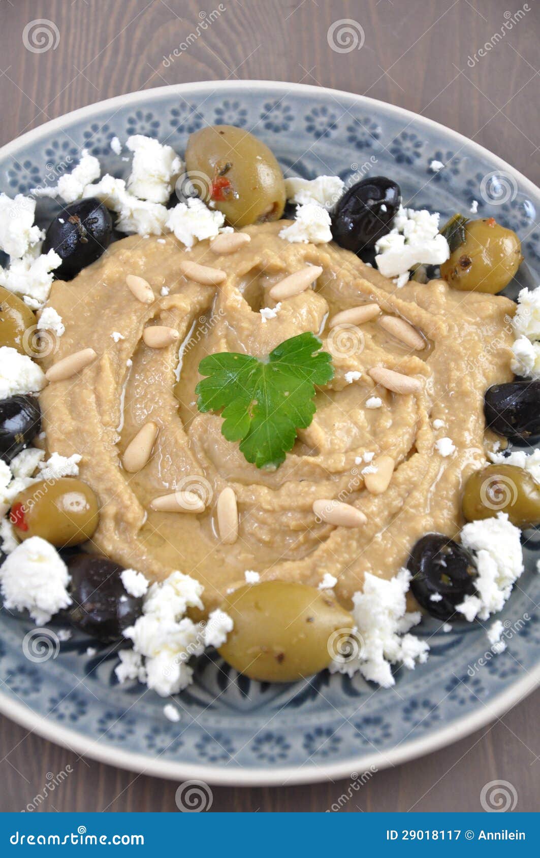 Humus image stock. Image du mangez, immersion, haricots - 29018117