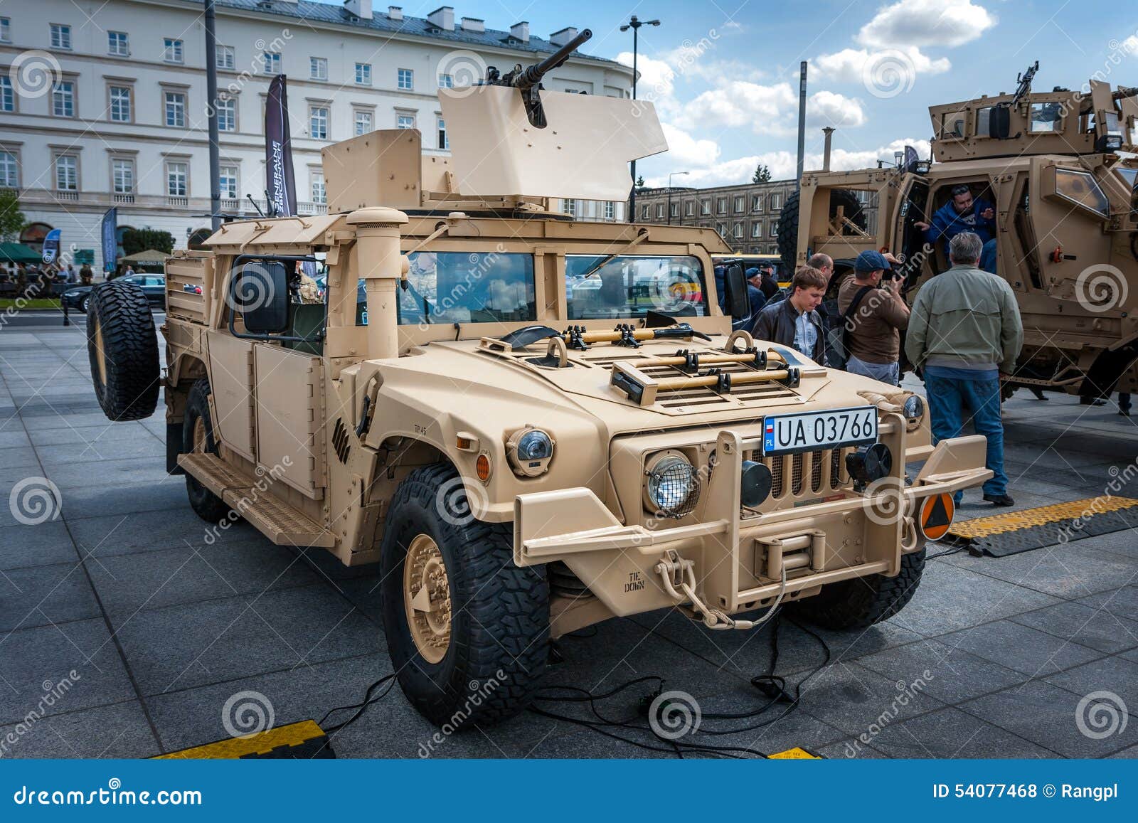 Humvee HMMWV m1165 foto de archivo editorial. Imagen de militar - 54077468