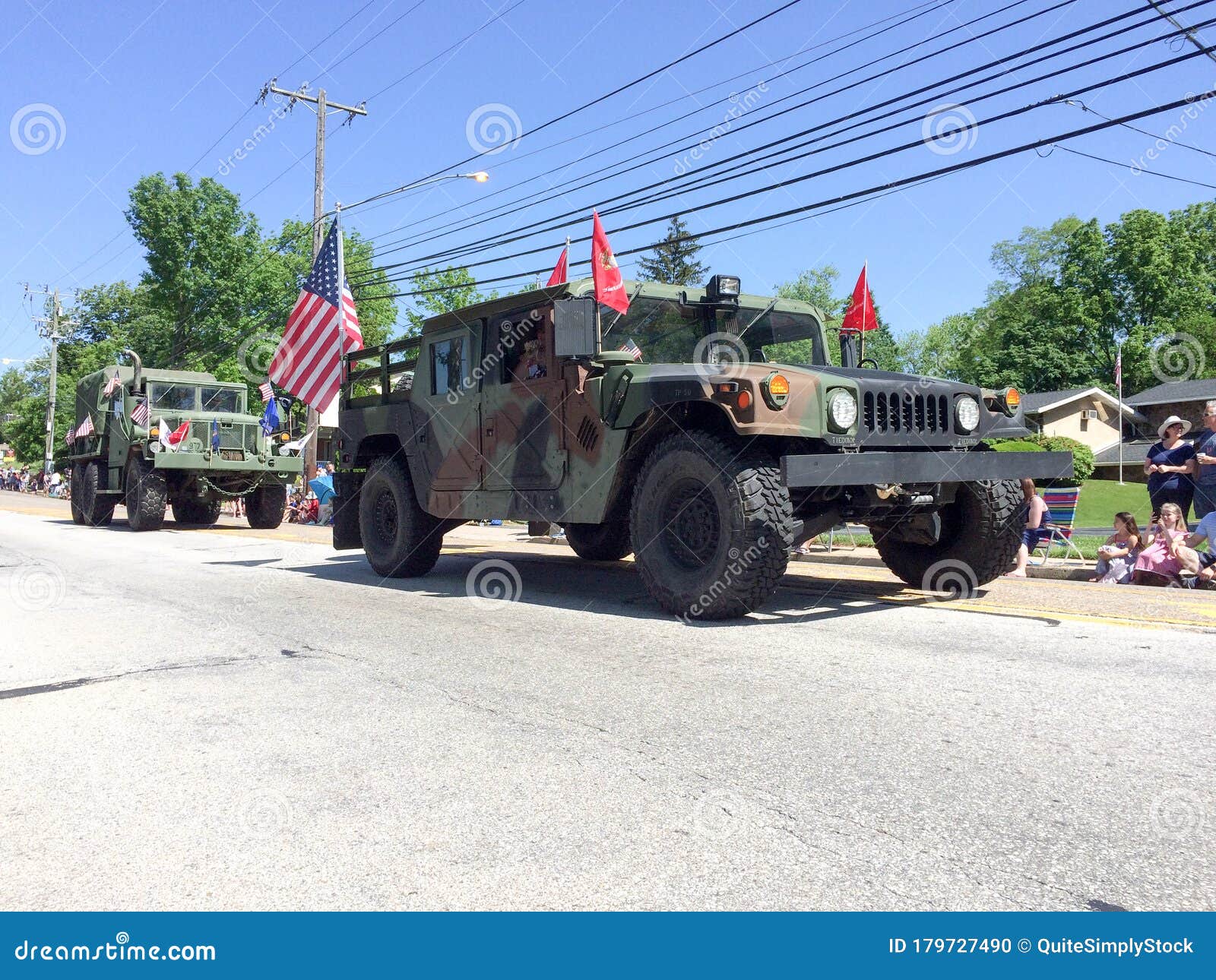 Humvee at july 4 parade editorial image. Image of party - 179727490
