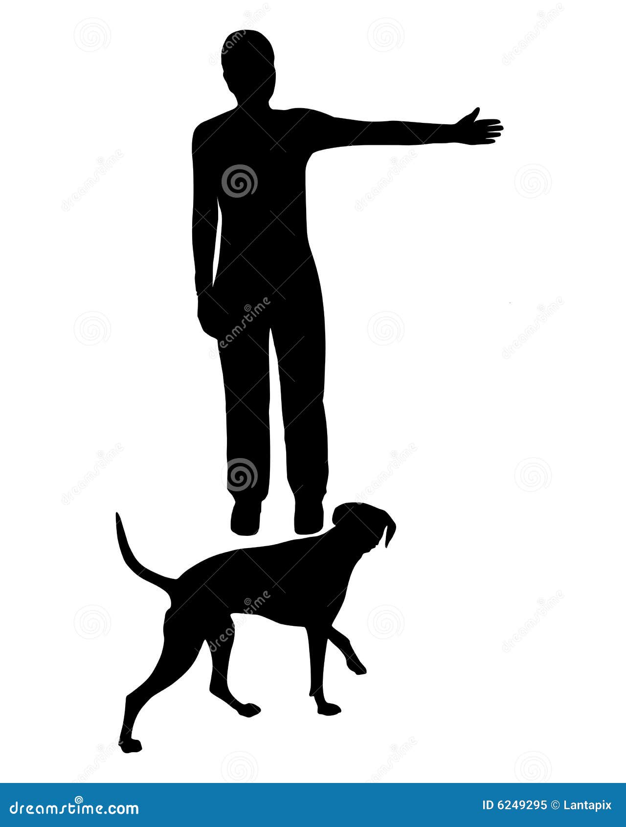 Hundetraining (Gehorsam) vektor abbildung. Illustration von ...