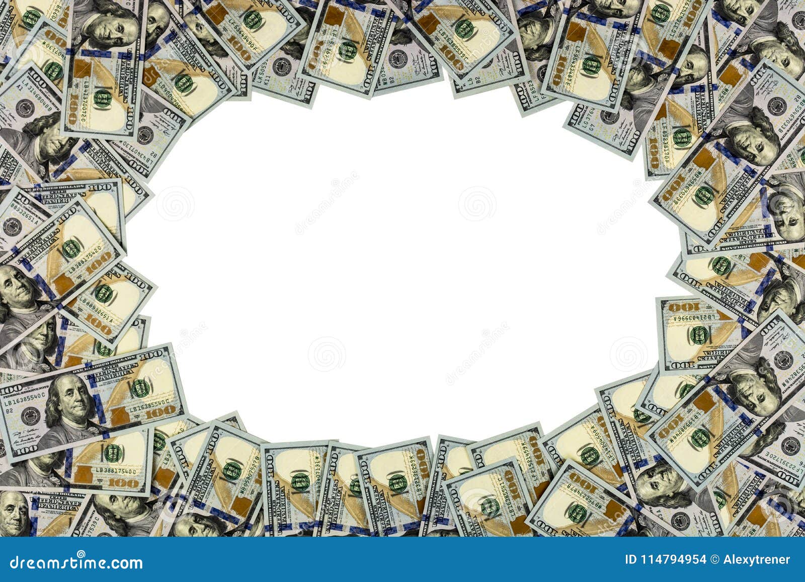 Dollar Frame Royalty-Free Stock Photography | CartoonDealer.com #6833147