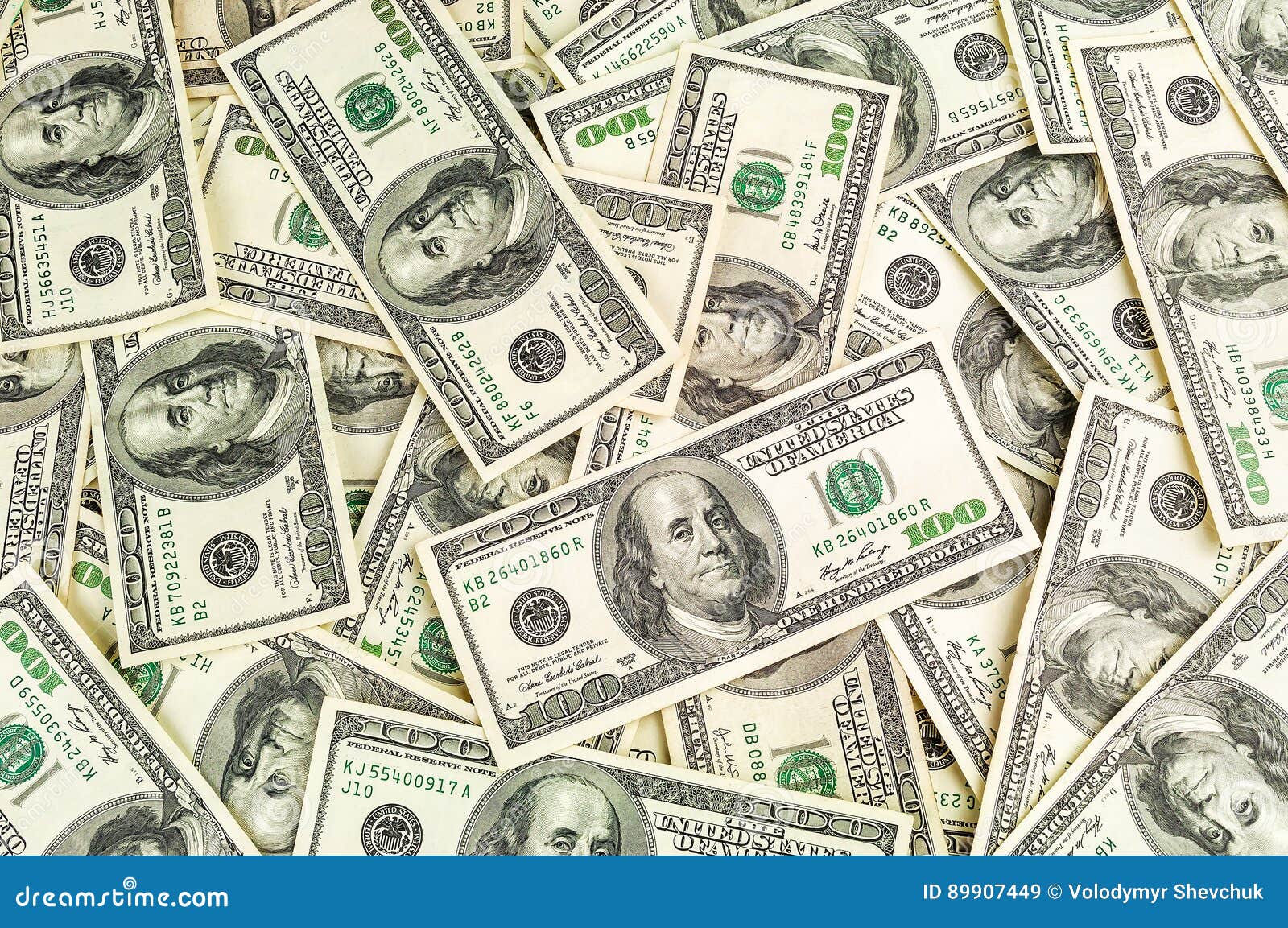 Hundred dollars texture stock image. Image of business - 89907449