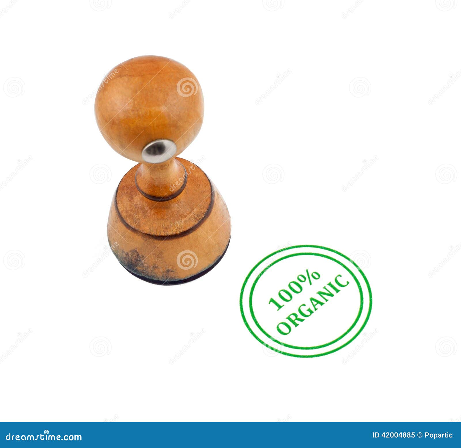 100 Percent Organic Symbol. Fliped Wooden Cubes And Changed Words USDA ...