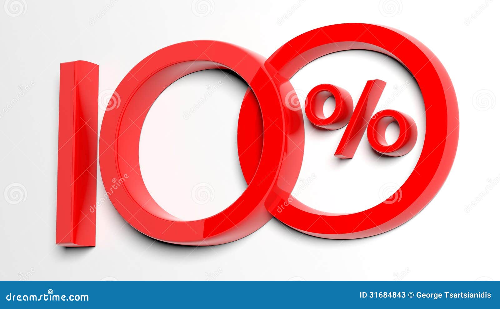 Hundred percent symbol stock illustration. Illustration of isolated ...