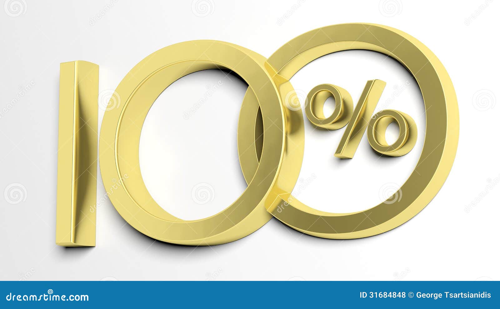 Hundred percent symbol stock illustration. Illustration of offer - 31684848