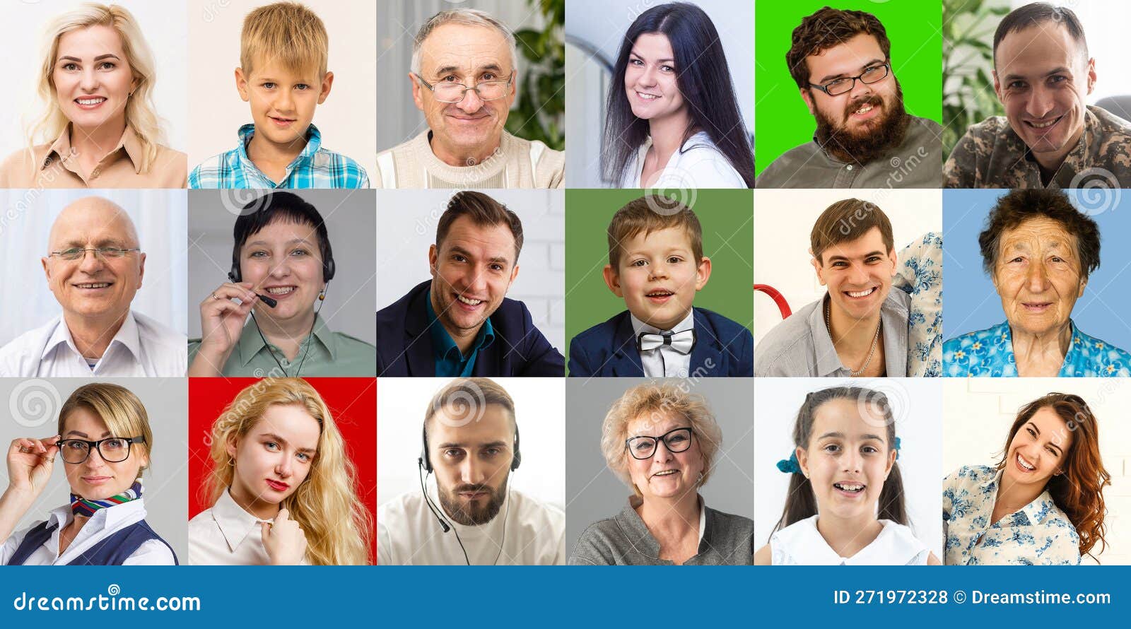 Hundreds Of Multiracial People Crowd Portraits Headshots Collection ... Hundreds Of Multiracial People Crowd Portraits Headshots Collection ...