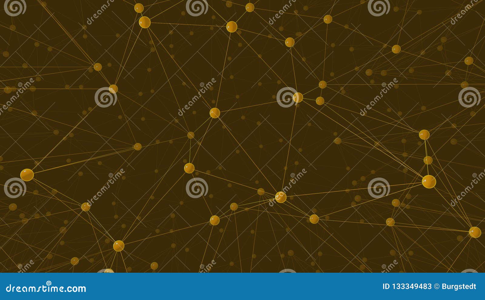 Hundreds of Points Connected To Each Other with Lines Stock ...