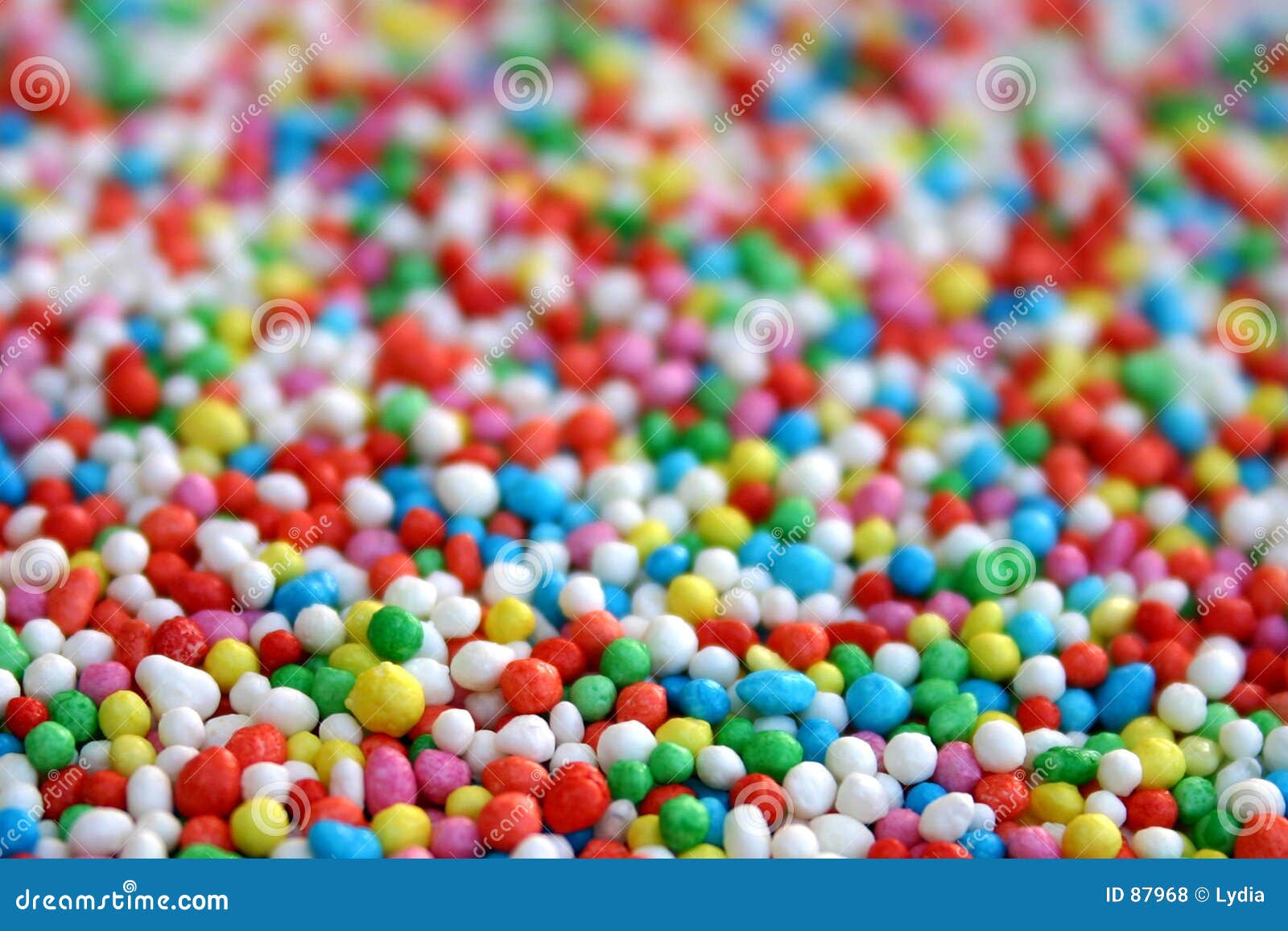 Hundreds & Thousands stock photo. Image of beads, macro - 87968