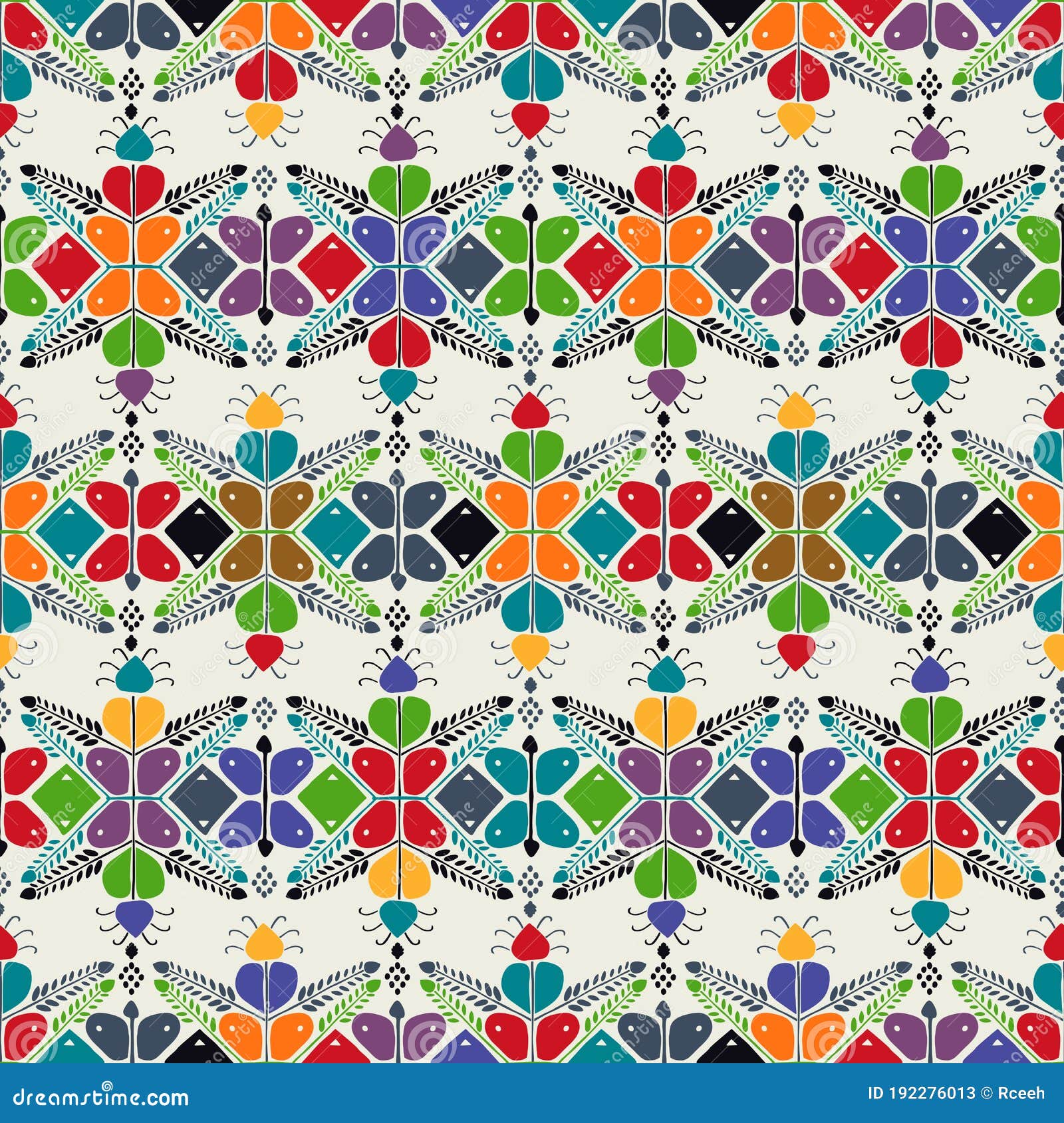 Hungarian Embroidery Pattern 18 Stock Vector - Illustration of abstract ...