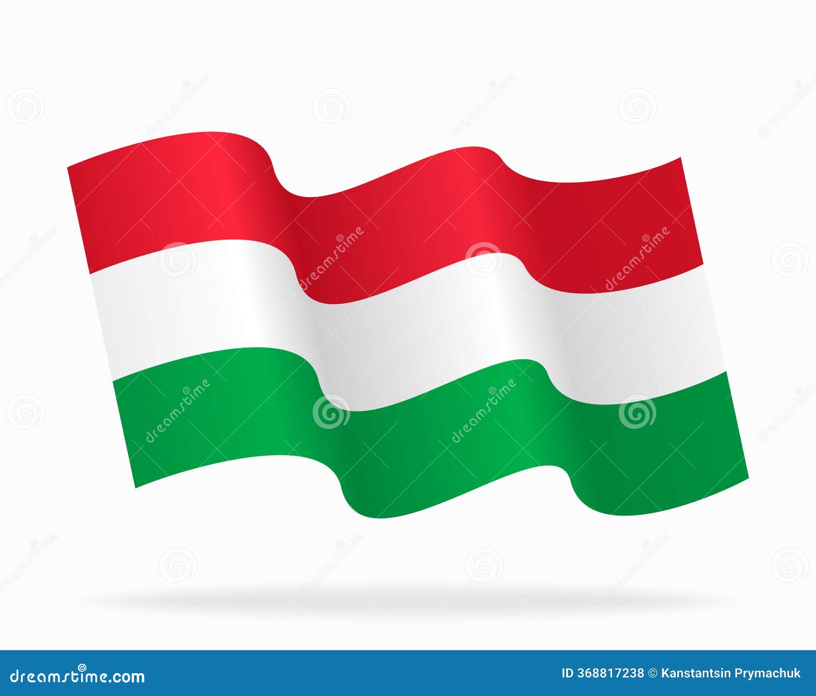 Hungarian Flag Stock Illustration | CartoonDealer.com #326271232