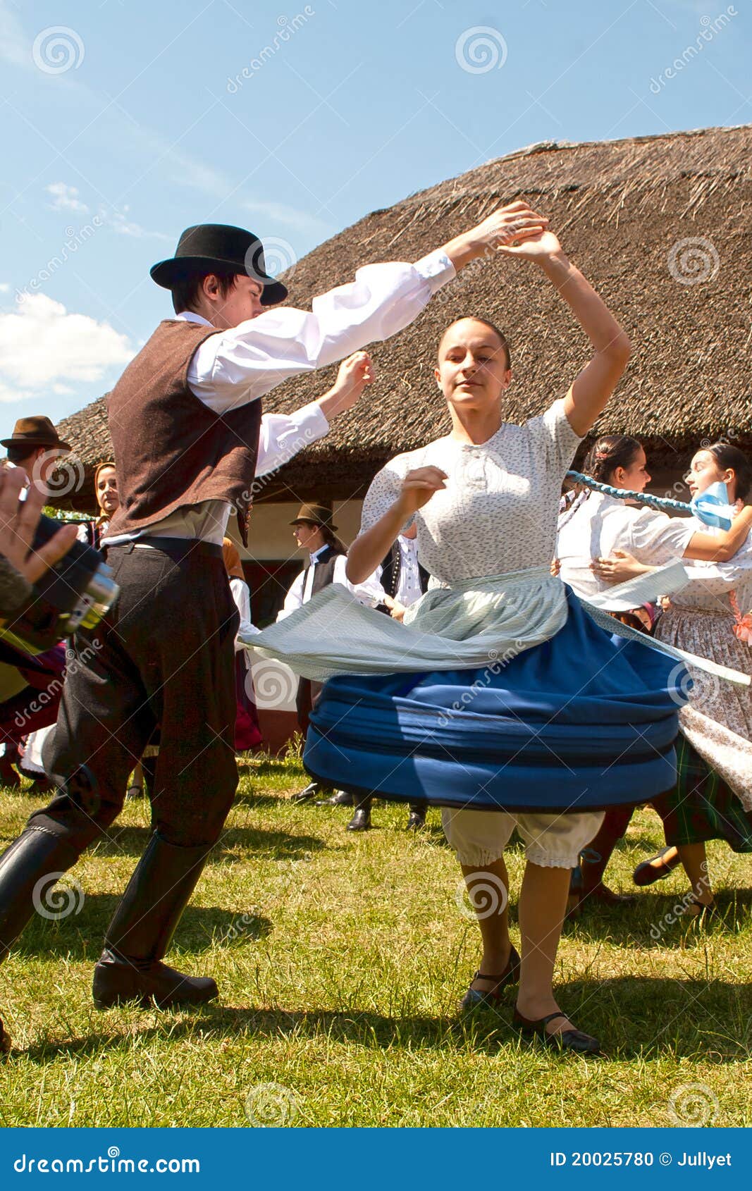 Hungarian folk dancers editorial image. Image of people - 20025780
