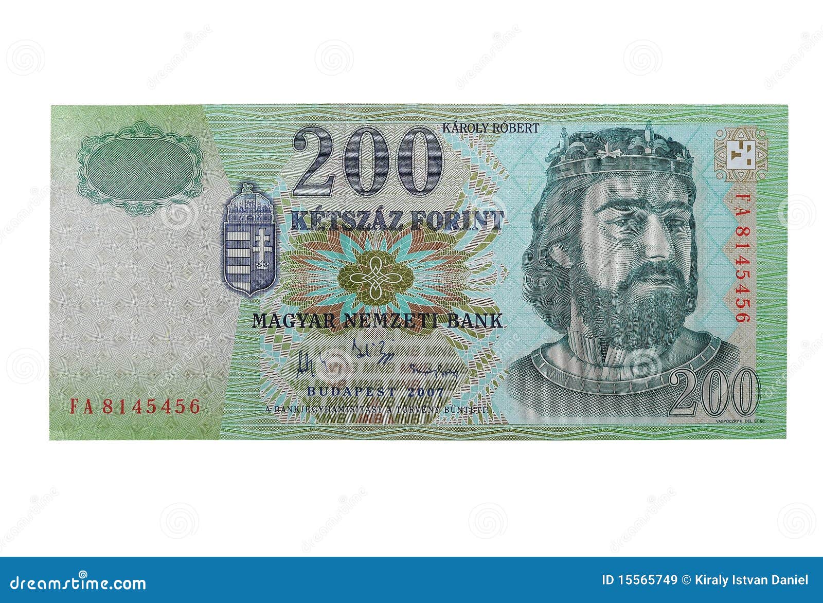 Hungarian Forint - HUF (200) Stock Image - Image of invest, macro: 15565749