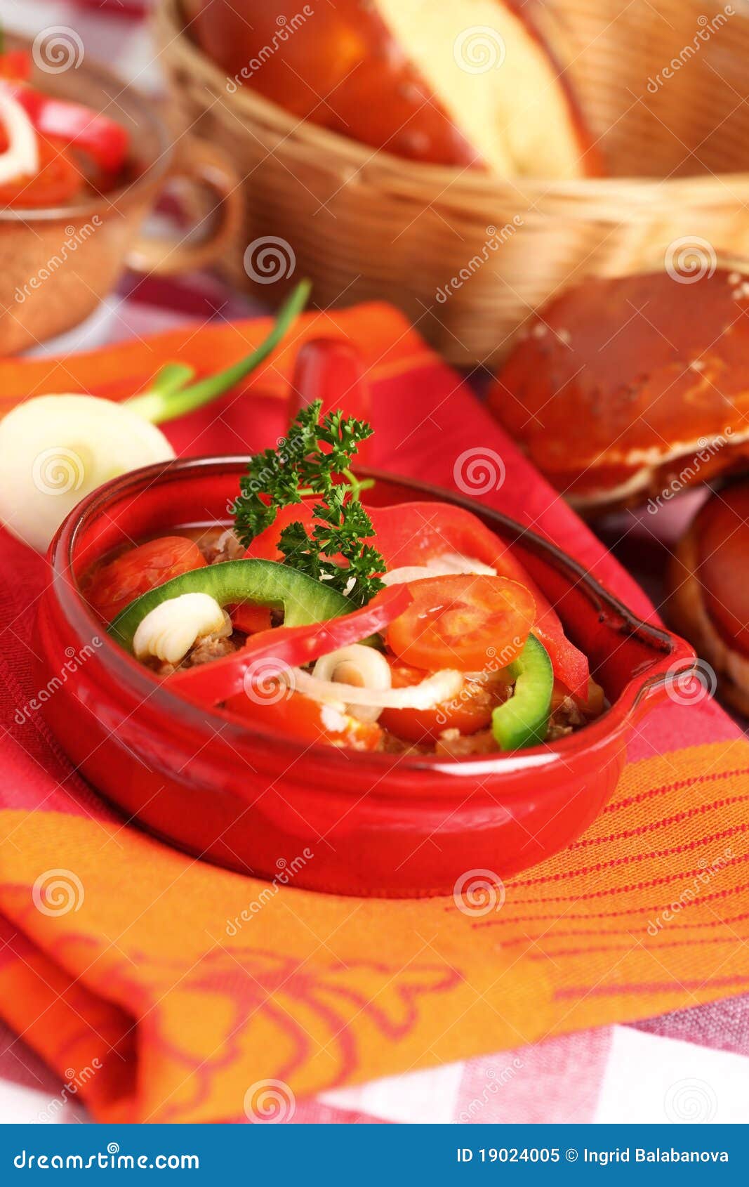 Hungarian Lecho stock image. Image of dining, nutrition - 19024005